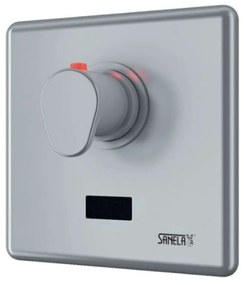 Sanela - Ovládání sprch s termostatickým ventilem pro teplou a studenou vodu pro bateriové napájení, chrom SLS 02TB