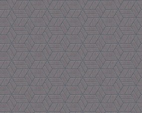 Vliesová tapeta grafická tmavě šedá, skandinávský vzor 36920-2 / 3D vliesové tapety na zeď 369202 Metropolitan Stories (0,53 x 10,05 m) A.S.Création