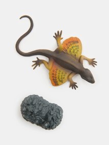 Sinsay - Sada Dino Buddy: figurka ještěrky a kámen - vícebarevná