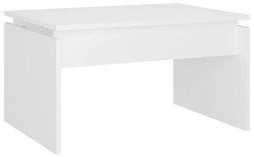 Konferenční stolek bílý 68 x 50 x 38 cm dřevotříska - Default Title