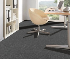 BETAP Metrážový koberec SATURNUS 74 tmavě šedý BARVA: Šedá, ŠÍŘKA: 4 m