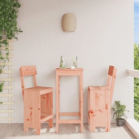 vidaXL Barové stoličky 2 ks 40 x 48,5 x 115,5 cm masivní borové dřevo [825364] Barva: Přírodní douglaska