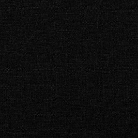 2dílná sedací souprava s polštáři černá textil 3201854