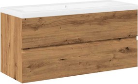 Skříňka se zápustným umyvadlem dub artisan 3328928