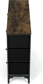 Retro komoda ALMIRA - old wood / MDF
