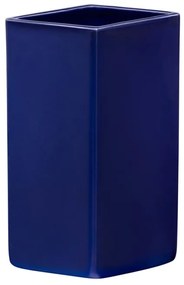 Váza Ruutu 180mm, keramická / tmavě modrá
