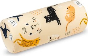 Bellatex Válec Adéla průměr 15 x 35 cm Kočka Béžová,Černá,Šedá