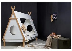 Dětská postel TIPI 90 x 200 cm s roštem,bílá DEEEKHOORN 380100-W