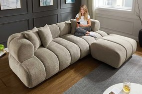 Designová pohovka Zaxson 255 cm šampaňská