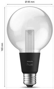 LED RGBW Stmívatelná žárovka Philips Hue White And Color Ambiance E27/6,8W/230V