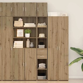 Úložná skříňka 2 ks Artisanový dub 30 x 42,5 x 225 cm 3365641