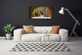 Obraz na plátně Zunel Ulička Architektura 125x50 cm