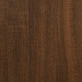 vidaXL Botník 30 x 35 x 105 cm kompozitní dřevo [829675] Barva: kouřový dub