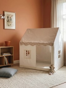 Sinsay - Dětský stan ve tvaru domečku - krémová