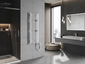 Mexen Ares, elektrické topné těleso 1200x400 mm + topná tyč 600 W, bílá, W102-1200-400-2600-20