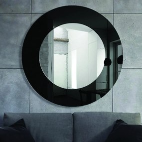 Zrcadlo Modern Line Black Rozměr: Ø 88 cm