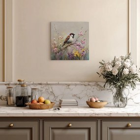 Tištěný obraz na plátně 32x32 cm Sparrow – Styler