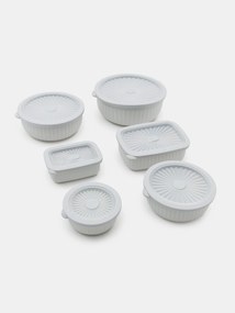 Sinsay - Sada dóz na potraviny s víčky 2 pack - šedá