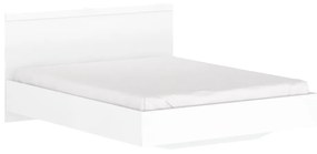 Kondela Manželská postel, 160x200, bílá, LINDY