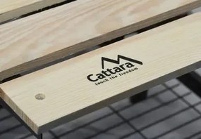 Cattara Gril BARREL na dřevěné uhlí / Rošt: 73 x 37 cm