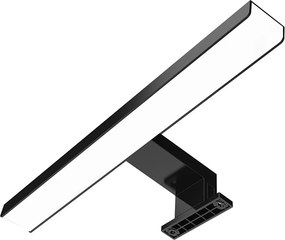 Mereo, Mereo Led koupelnové osvětlení nad zrcadlo, černá, 40 cm, 7 W, 455 lm, 4000 K, IP44, 230 V, MER-CN700B40