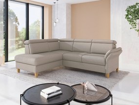 XXXLutz ROHOVÁ SEDAČKA, textil, šedohnědá Sit & More - Sedací soupravy - 00014402573D