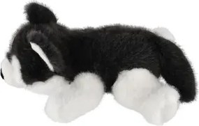 TEDDIES Plyšový pes husky ležící 30 cm / od 0 měsíců