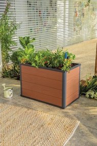 Keter Květináč Keter Maple Mobile Urban Garden Bed 88L hnědý KT-610329