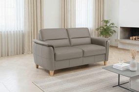 XXXLutz TŘÍMÍSTNÁ POHOVKA, šedá, pravá kůže Sit & More - Pohovky - 0001440332F9