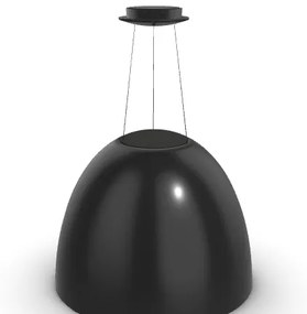 Artemide Designové závěsné LED svítidlo Nur Gloss Ø 55cm, 2700K, 1 x E27 Barva: Černá