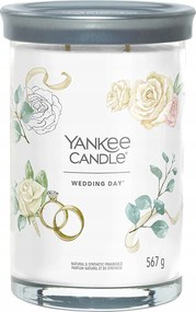 Yankee Candle vonná svíčka Tumbler ve skle velká Wedding Day 567g