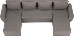 Univerzální sedací souprava, šedobéžová Taupe, DAKAR NEW U