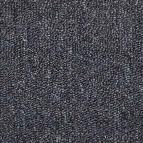 Schodové rohože 30 ks 56 x 17 x 3 cm tmavě šedé a modré, půlkulaté 3365743