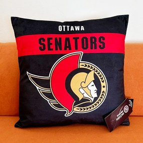 Polštářek NHL Ottawa Senators Black
