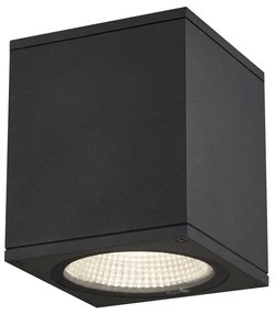 SLV 1003421 Enola Square M, venkovní stropní svítidlo, LED 10W 3000/4000K, antracit, rozměr 10x10cm, IP65