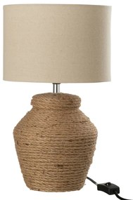 OnaDnes -20% Béžová stolní lampa J-line Elmo 38 cm