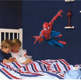 Živá Zeď Samolepka na zeď Spiderman na zdi