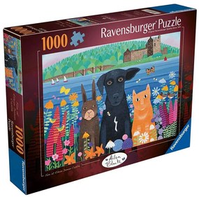 Ravensburger 01575 zvířecí kamarádi 1000 dílků