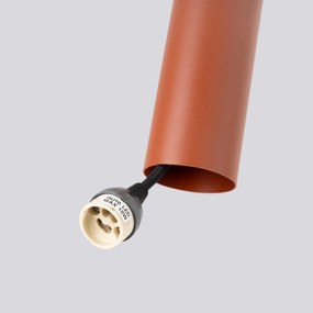 Sollux Lighting Závěsné svítidlo LAGOS 3P červený okr