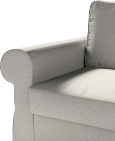 Potah na pohovku IKEA Backabro 2-místná, rozkládací barva šedá látka pletený vzor