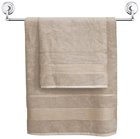 Sada 2ks bambusových ručníků MORENO Cappuccino (W) 70x140