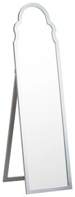 Stojací zrcadlo 40 x 150 cm stříbrné CHATILLON Beliani
