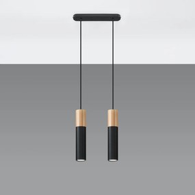 Sollux Lighting Závěsné svítidlo PABLO 2 černé