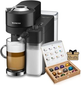Kávovar na kapsle nespresso de'longhi vertuo lattissima black env300.b