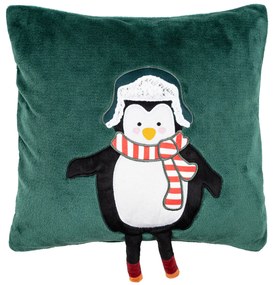 4Home Vánoční povlak na polštářek Penguin, 40 x 40 cm