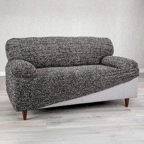 Bielastické potahy GLORIA šedá křeslo (š. 60 - 110 cm)