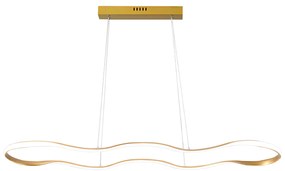 Toolight Závěsné LED osvětlení Modern D21 LHJ027-CP 120cm zlaté