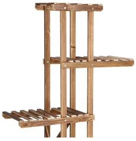 SPRINGOS Kaskádový stojan na květiny 95 cm, hnědý SPRINGOS PLANT 11 GA0176-XG
