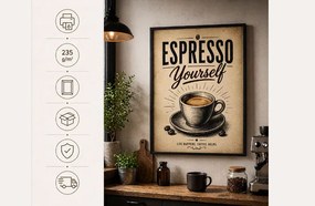 Espresso - obraz - Espresso pro tebe 04 - A3 – 297 × 420 mm - 249 Kč