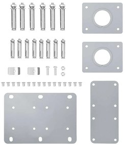vidaXL Marketos Zatahovací boční markýza / zástěna antracitová 100 x 1000 cm